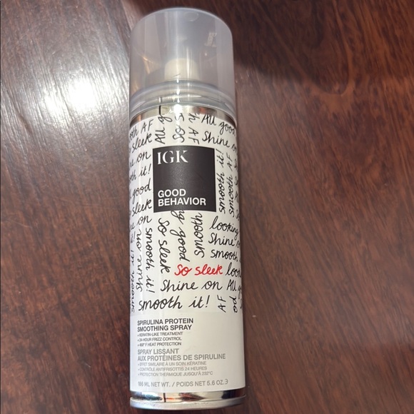 igk | Hair | Igk Good Behavior Hair Heat Protectant Spray Black And ...